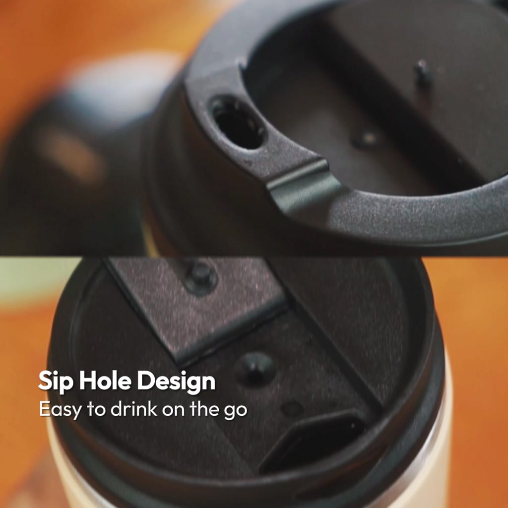 Russell Taylors BREW Coffee Cup (350ml/12oz) แก้วกาแฟ ปลอดสาร BPA เก็บความร้อน ป้องกันการรั่วซึม ...