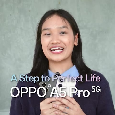 OPPO A5 Pro 5G (8+256G) ดีไซน์สวย ทนทาน AI LinkBoost กันน้ำ/กันฝุ่น IP69 กล้อง 50 MP ชาร์จไว 45W ...