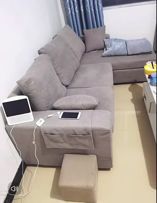 DUDEE โซฟารุ่น SF-60 โซฟาพร้อมที่พักขา สไตล์มินิมอล สามารถใช้งานได้ทั้งนั่ง/นอน นุ่มสบาย ทันสมัย ...