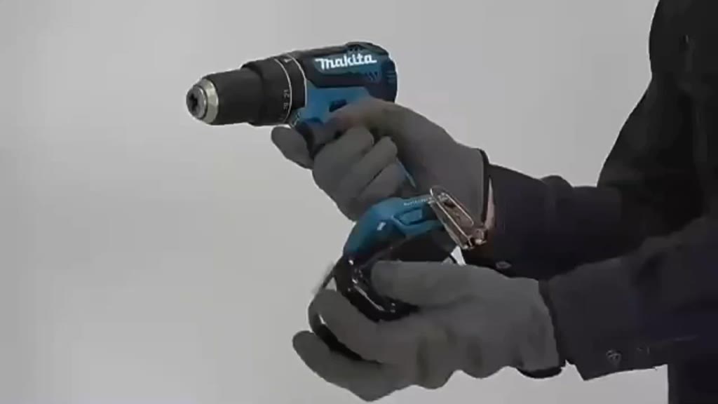 Makita DDF485 สว่านกระแทกแบบชาร์จไฟแบบไม่มีแปรง สว่านมือ 18V แบตเตอรี่ ...