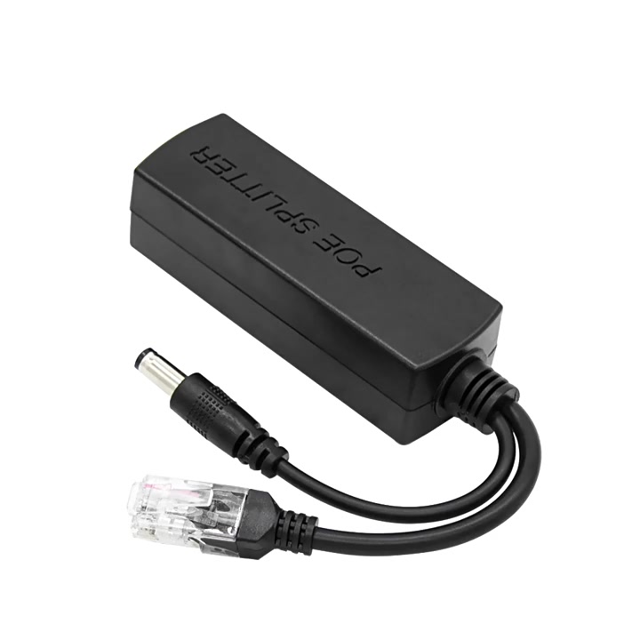 【จัดส่งจากกรุงเทพ】POE splitter 48v to 12v1A2A + LAN 10/100Mbps สำหรับ ...