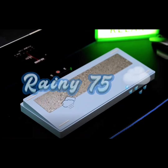 (สินค้าพร้อมส่งจากกรุงเทพ ส่งทุกวันก่อน 4 โมงเย็น) WOB Lab Rainy75 V2 ...