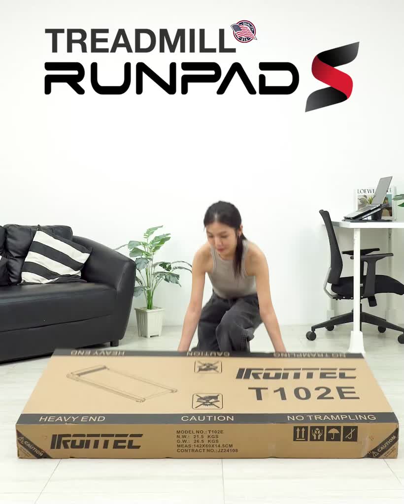 ลู่วิ่งไฟฟ้า RUNPAD S - เครื่องออกกำลังกาย แบรนด์ IRONTEC | Shopee Thailand