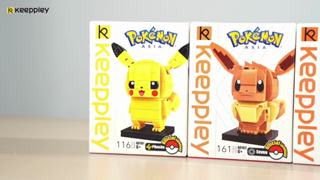 [Keeppley] Pokemon Building Block - Pokeball Collection - พิคาชู, อีวุย ...
