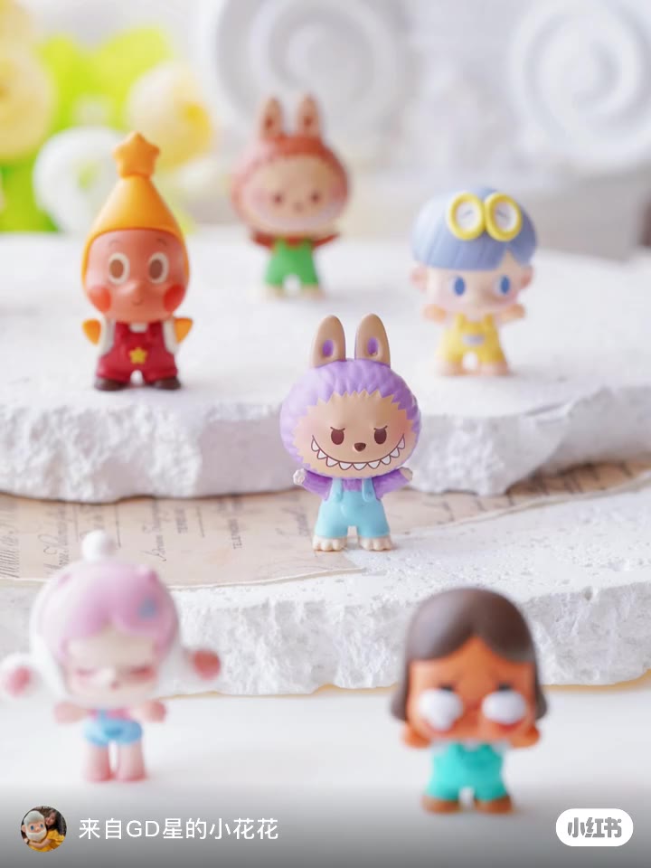 พร้อมส่ง Pop Mart pop bean Sitting posture Series crybaby Pucky Molly ...