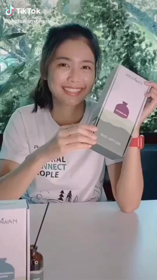 Phutawan ภูตะวัน ก้านไม้หอมปรับอากาศ อโรม่า รีด ดิฟฟิวเซอร์ Aroma Reed Diffuser (50ml / 100ml ...