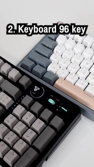 FANTECH รุ่น MK914 Atom Pro 96 SATURN คีย์บอร์ดเกมมิ่ง 90% เชื่อมต่อได้ ...