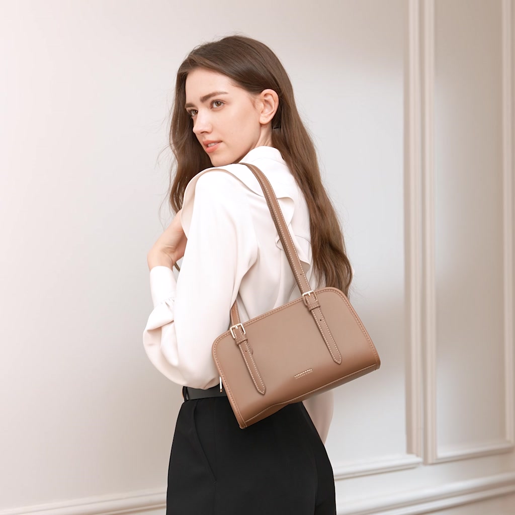 MOSSDOOM Renee Bag กระเป๋าสะพายไหล่แฟชั่นยอดนิยม สไตล์เรียบหรู | Shopee ...