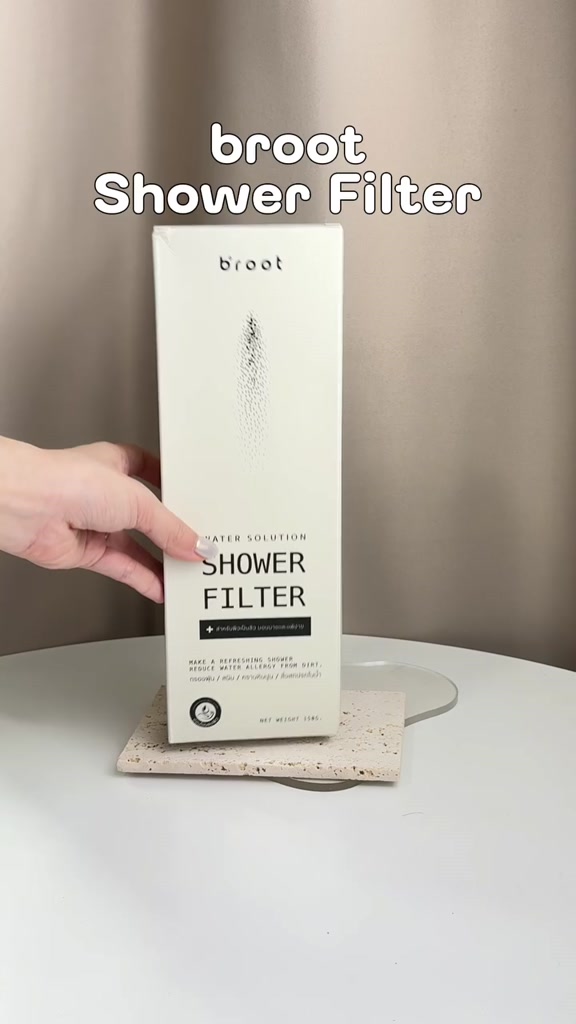 Broot Shower Filter ฝักบัวกรองน้ำ + รับฟรี Cotton Micro Filter ไส้กรอง ...