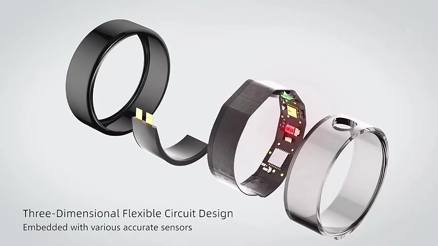 Aolon Ring Gen 3 แหวนอัจฉริยะ Health Smart Ring บันทึกข้อมูลการ ...