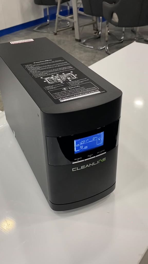 เครื่องสำรองไฟฟ้า Cleanline UPS T-Series รุ่น T-1000, T-1000(B2), T ...
