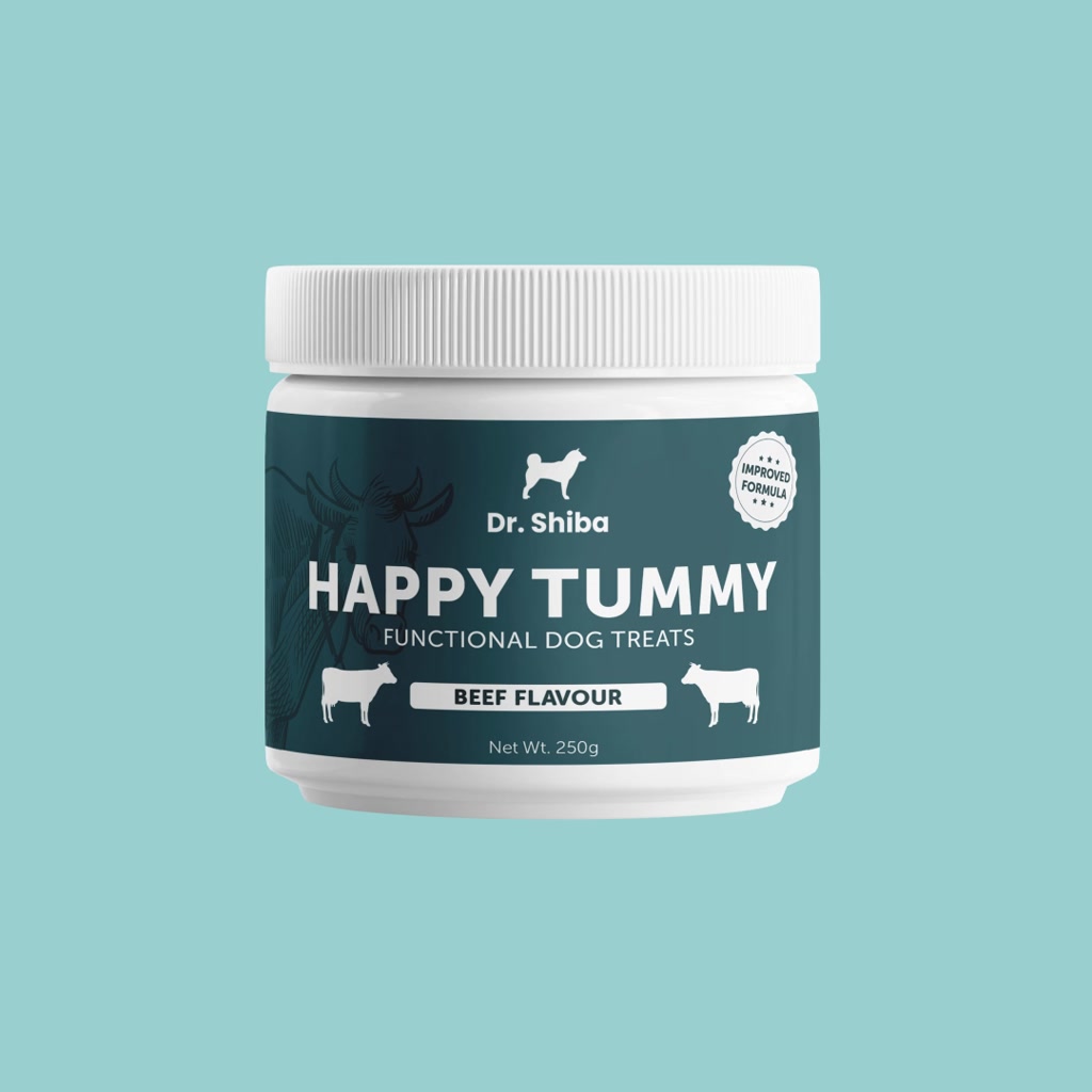 *พัฒนาสูตรใหม่* Dr. Shiba Happy Tummy - Dog Treats ขนมสุนัขช่วยระบบการ ...