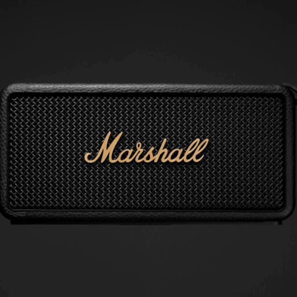MARSHALL Middleton Black And Brass - รับประกัน 1 ปี + ส่งฟรี - ลำโพง ...