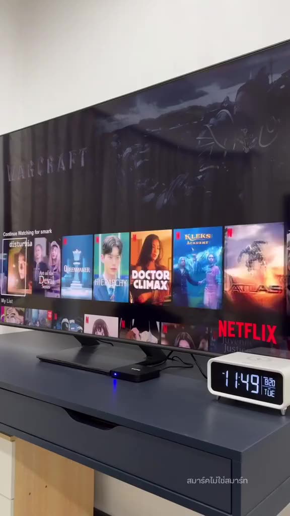 Android box กล่องทีวี 4K TV BOX Bluetooth&Wifi TX98 Pro การควบคุมระยะ ...