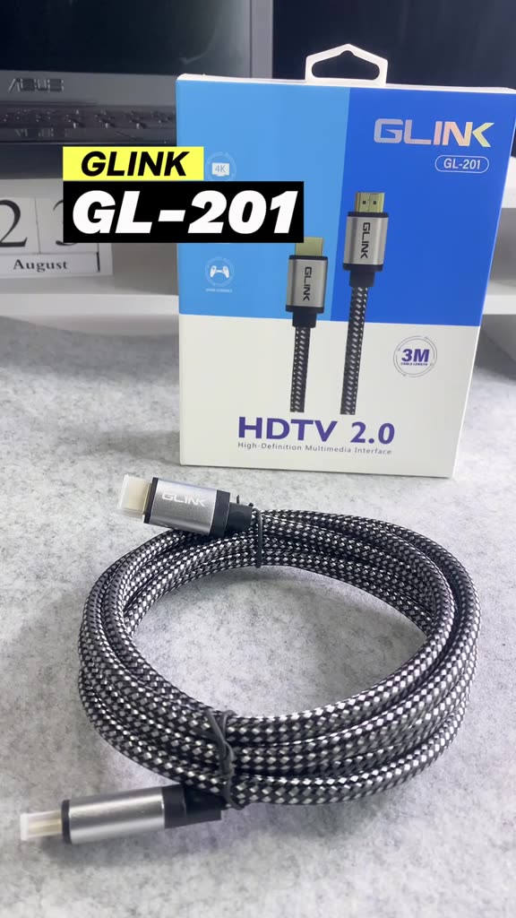 พร้อมส่ง 📌 GLINK GL-201 V2.0 สาย hdmi ยาว1.8 3 5 10M,15M,20M คุณภาพดี ...