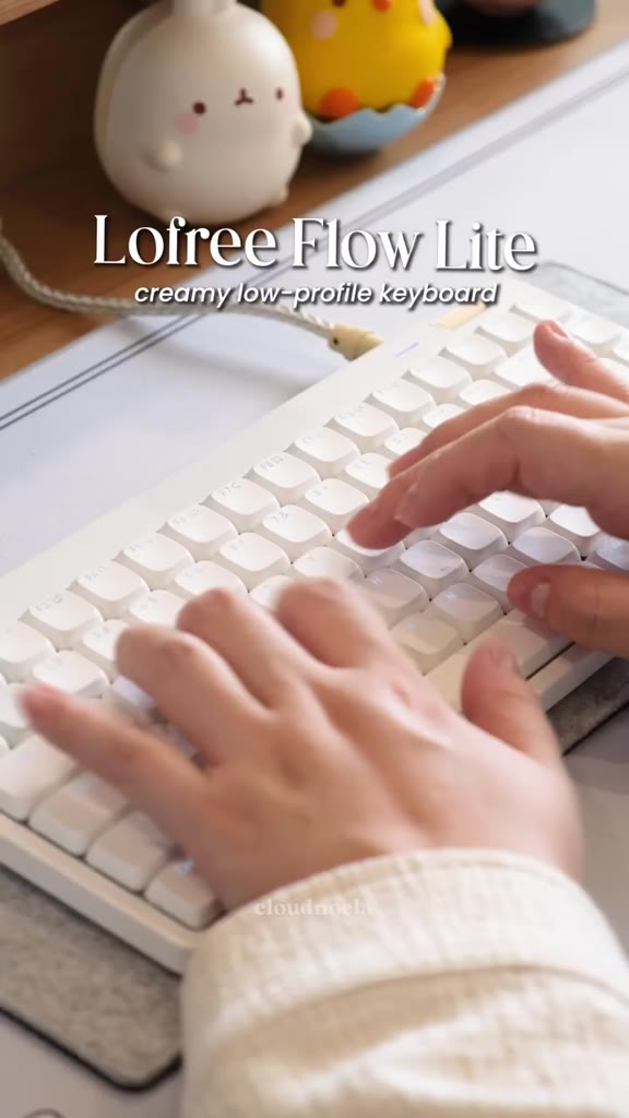[โค้ดคุ้มลด 20%] Lofree FLOW Lite Creamy Low Profile Wireless ...