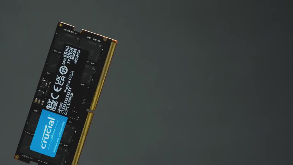 RAM SODIMM Crucial DDR5 4800MHz Laptop Memory ( 8GB / 16GB ) แรม ...