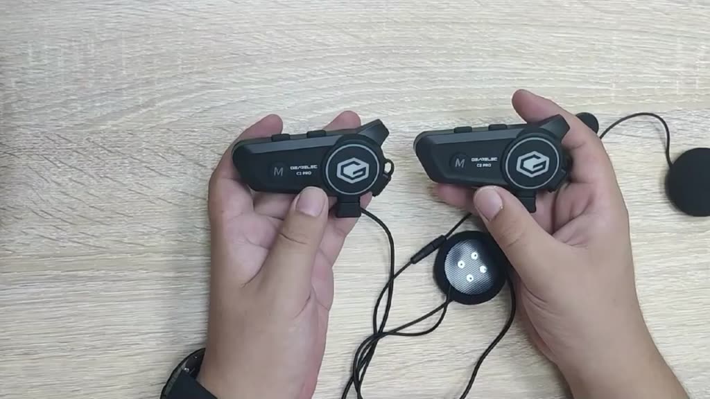 GEARELEC C2 Pro หูฟังบลูทูธติดหมวก BT5.3 กันน้ำIPX7 อินเตอร์คอม ลดเสียง ...