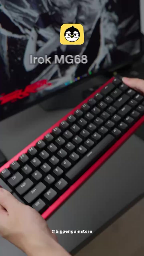 [โค้ดคุ้มลด20%] IROK MG68 ประกันศูนย์ไทย Rapid Trigger Keyboard Snaptap ...