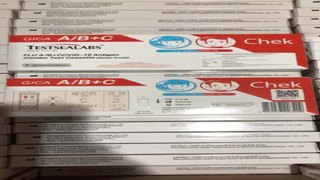 Gica 3in1 ชุดตรวจไข้หวัดใหญ่ สายพันธุ์ A และ B/(FluA/B)โควิค Covid-19 ...