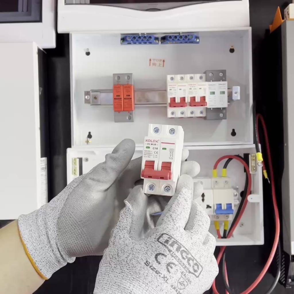 รุ่นใหม่!! เบรกเกอร์ DC 1P 2P งานโซล่าเซลล์ ยี่ห้อ Kolem เกรดคุณภาพ | Shopee Thailand
