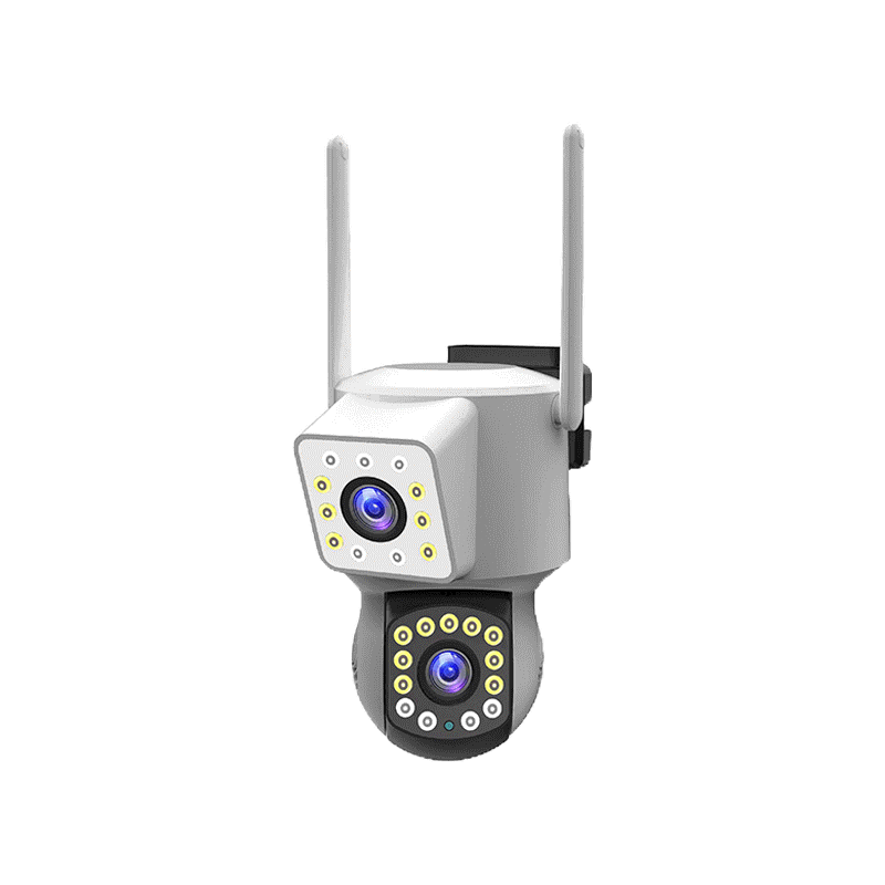 FNKvision หน้าจอคู่ Color Full HD 5MP Bidirectional Call Night Vision ...