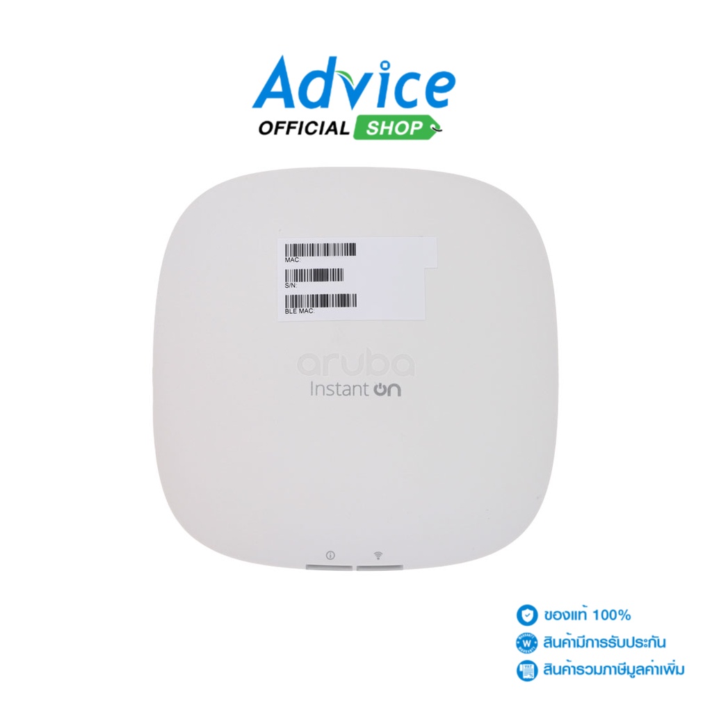ARUBA Access Point Instant On AP22 (R6M51A) Wireless AX1800 Dual Band ...
