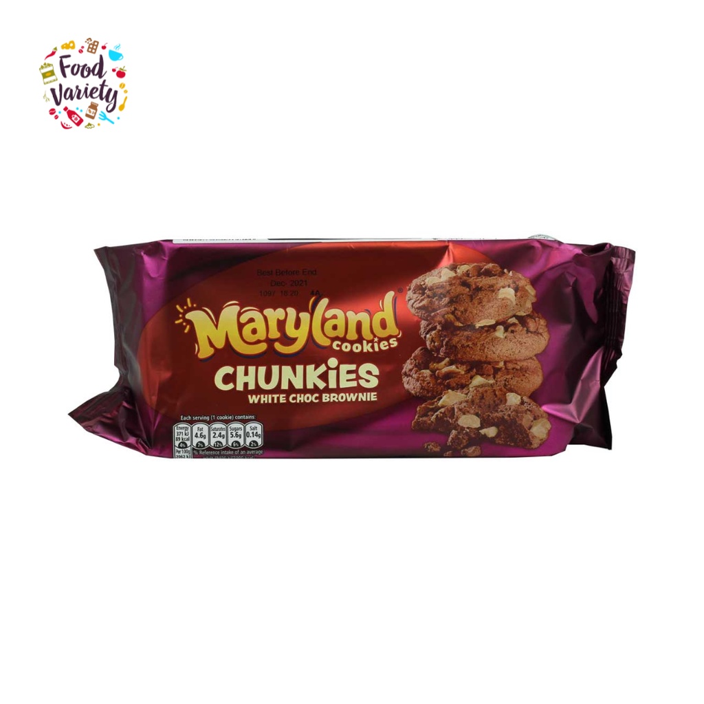 Maryland Cookies Chunkies White Choc Brownie 144g แมรี่แลนด์ คุกกี้แสน ...