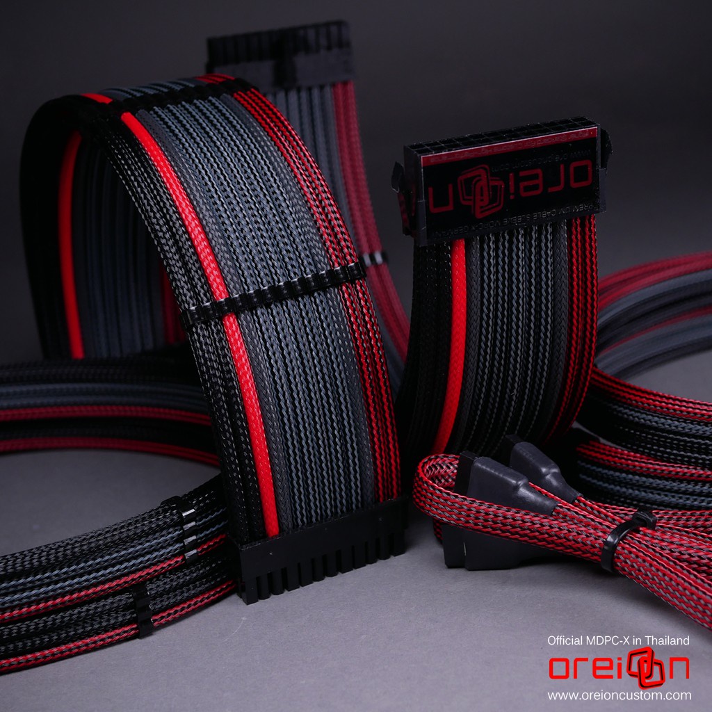 สายถักแต่งคอม Extensions Sleeved PC Cable MDPC-X Set ( ของแท้ premium ...
