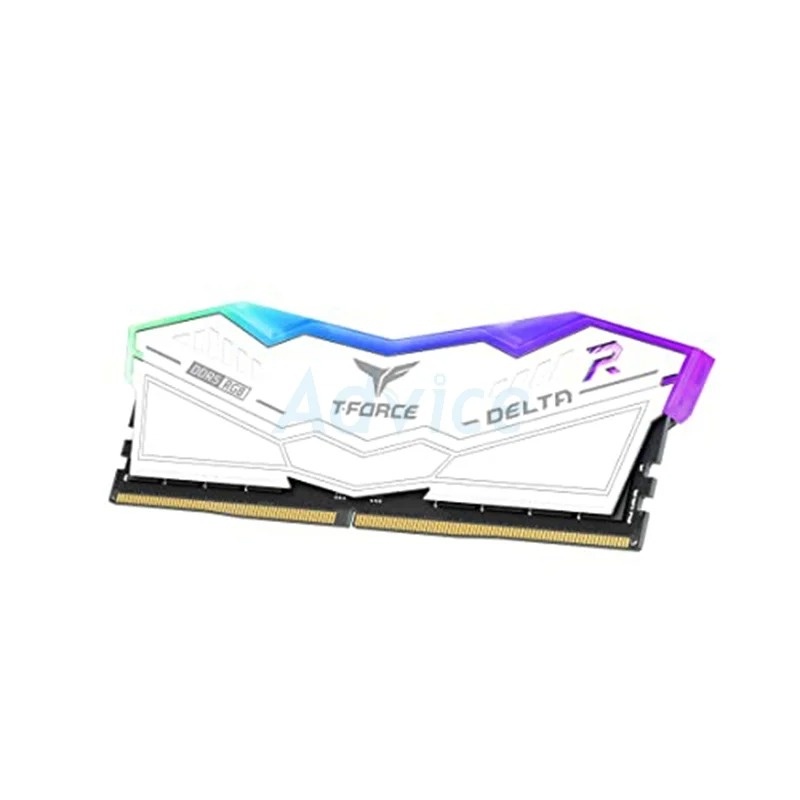 TEAM DELTA RAM DDR5(6000) 32GB RGB WHITE (FF4D532G6000HC38A01 ...