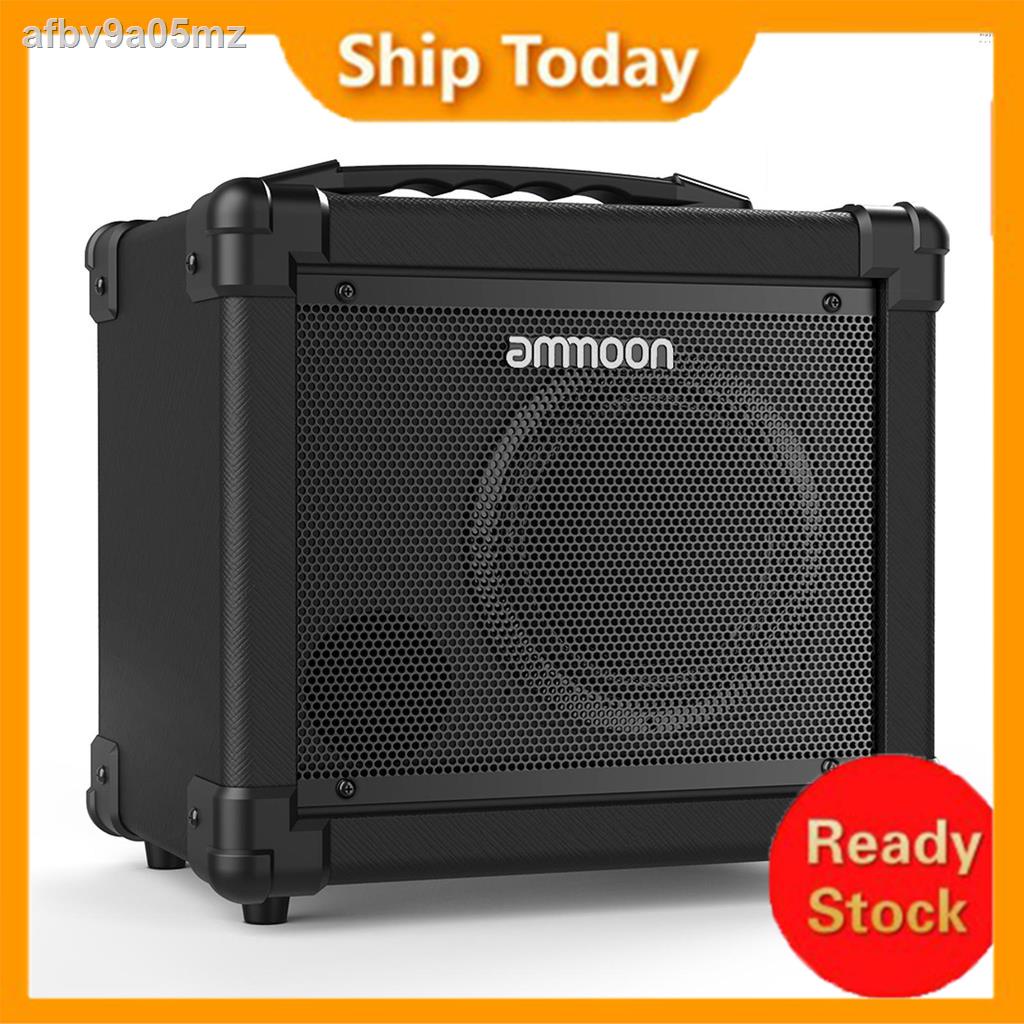 [musbtw] Ammoon GA-10 10W Portable Electric Guitar Amplifier Amp BT ...