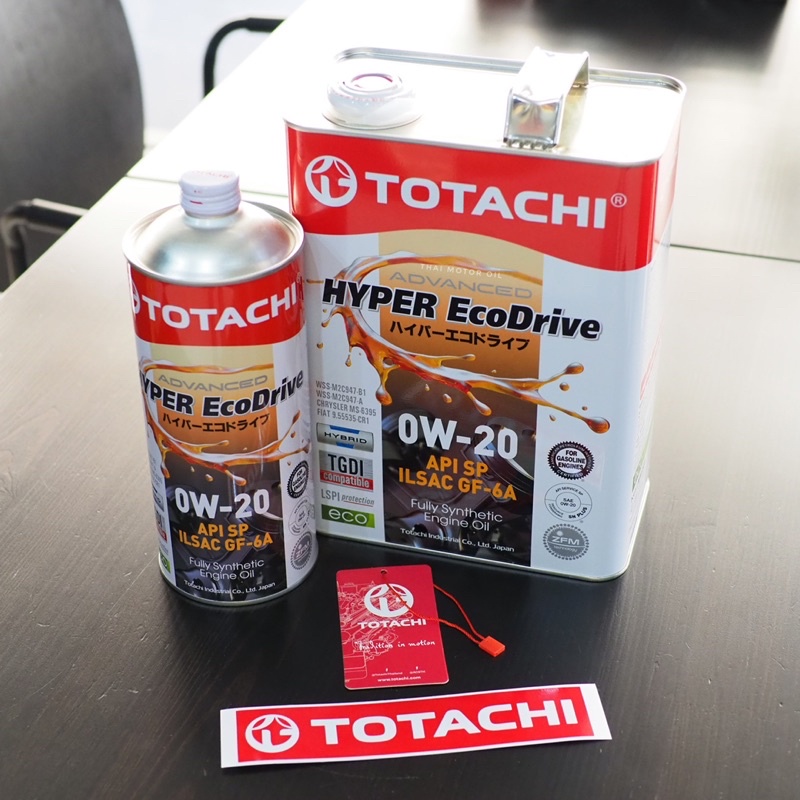 *ใช้ดี แบรนด์ญี่ปุ่น น้ำมันสังเคราะห์แท้ สุดคุ้มค่า Totachi Hyper ...
