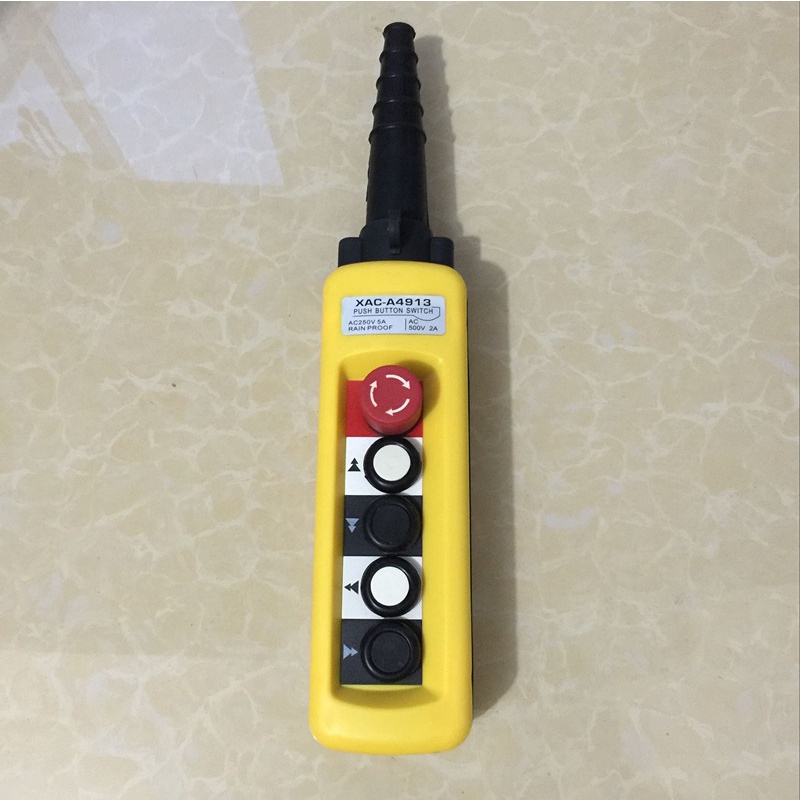 2Speed Hoist Crane 4 Pushbutton Pendant Controller Station | Shopee Thailand