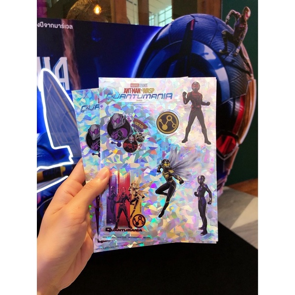 สติ๊กเกอร์ Ant-man and the Wasp: Quantumania Sticker Sheet Ant-man จาก ...