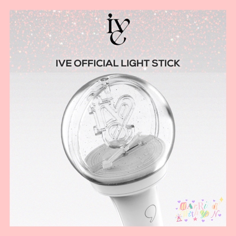 พรี , ส่ง 24 มกรา ♡ แท่งไฟ IVE OFFICIAL LIGHT STICK ไอบึ,ไอฟ์ | Shopee ...