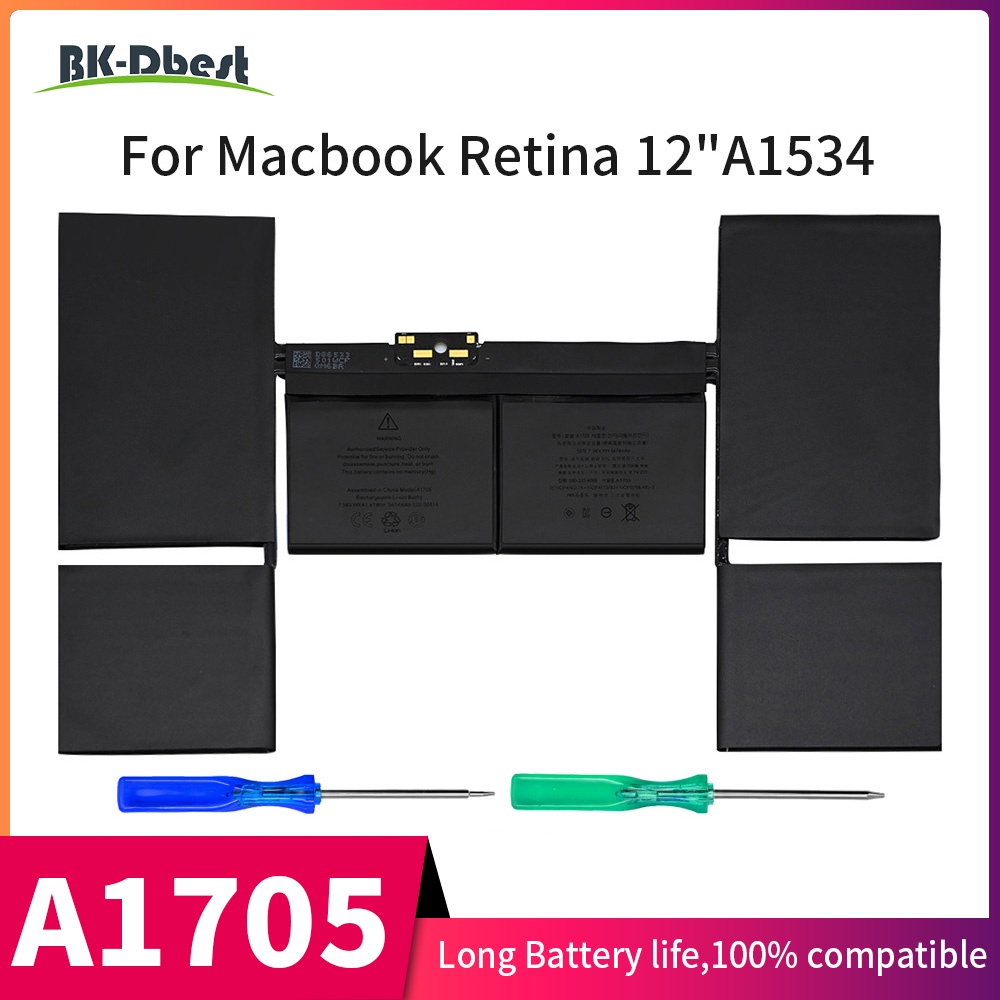 BK-Dbest A1534 A1705 MF855CH MF855CA ,MJY32, MK4M2แบตเตอรี่สำหรับ ... BK-Dbest A1534 A1705 MF855CH MF855CA ,MJY32, MK4M2แบตเตอรี่สำหรับ ...