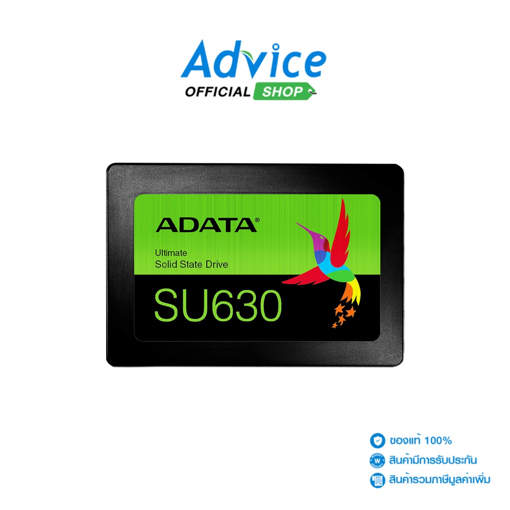 ADATA 480 GB SSD เอสเอสดี SATA SU630 (ASU630SS-480GQ-R) - A0128764 | Shopee Thailand