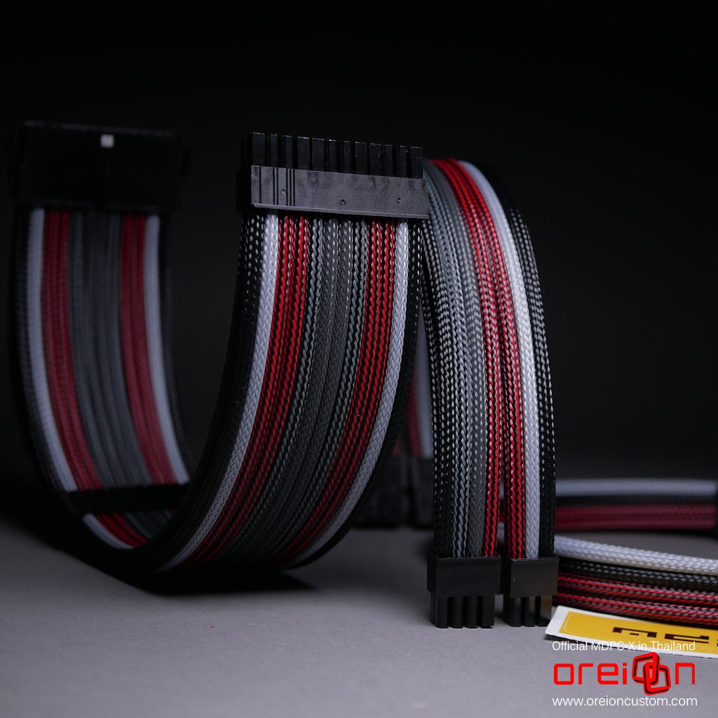 สายถักแต่งคอม Extensions Sleeved PC Cable MDPC-X Set ( ของแท้ PREMiUM ...
