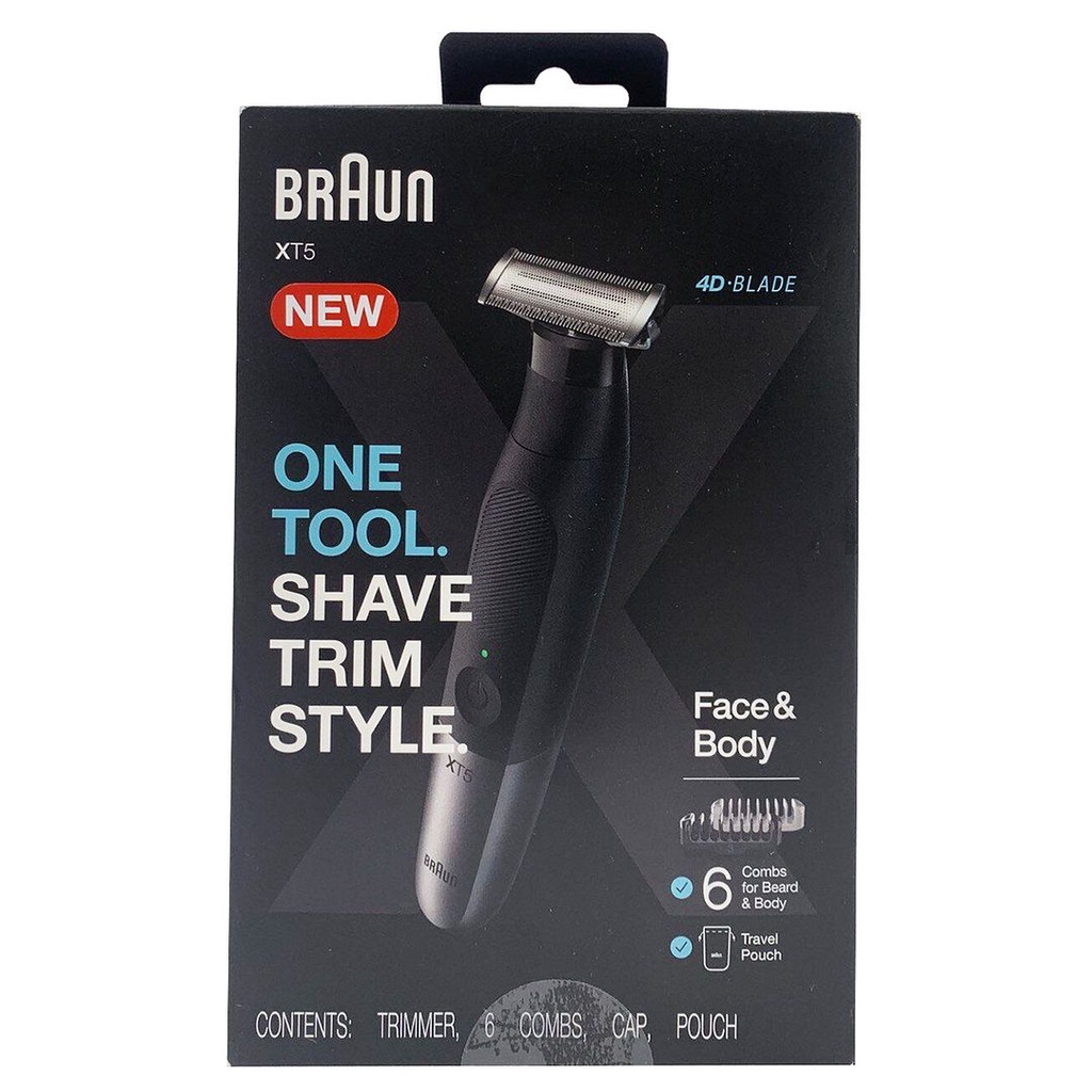 Braun Series X XT5200 All-in-one Electric Razor and Beard Trimmer (EU ...