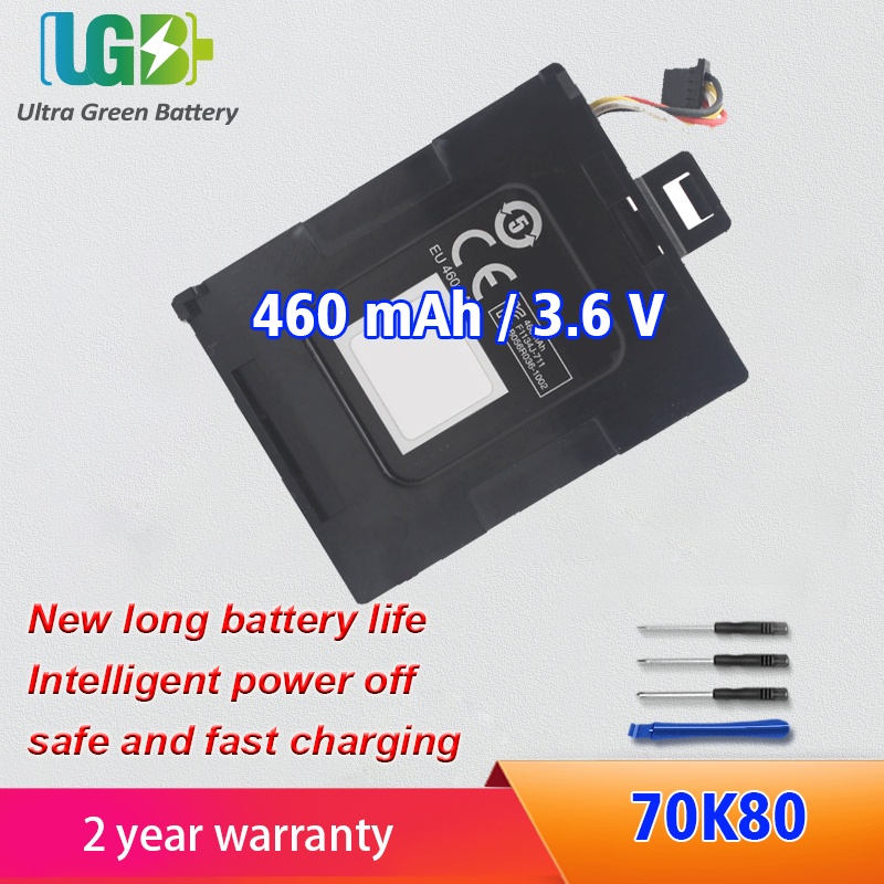 Original 70K80แบตเตอรี่สำหรับ T40JJ D0JMF N3V6G TTVVV TY8F9 PERC H710P ...