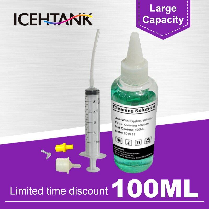 Printhead Printer Head Cleaning Liquid for hp Dye Ink Fluid Nozzle ...