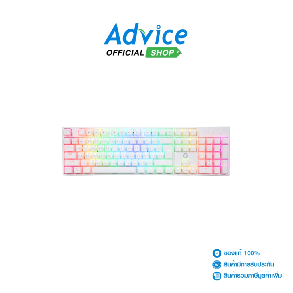 FANTECH KEYBOARD (MK887) WHITE (BLUE-SWITCH) - A0147760 | Shopee Thailand