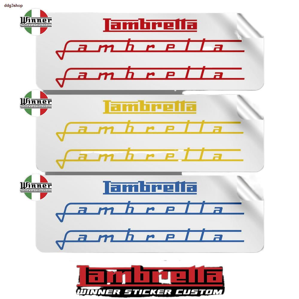 จัดส่งได้ตลอดเวลา สติ๊กเกอร์ Lambretta Logo (Vintage) 3M สะท้อนแสง ...