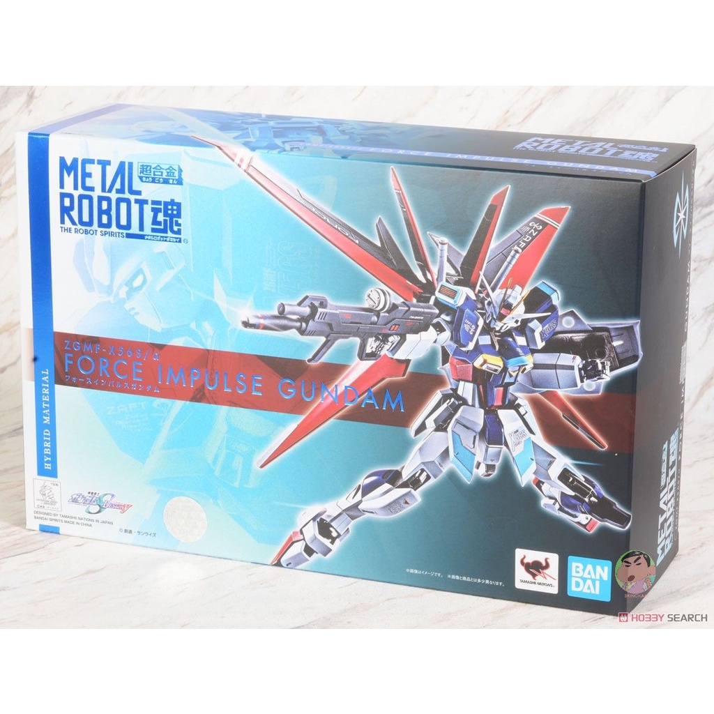 Bandai Metal Robot Spirits Force Impulse Gundam Completed Model ...
