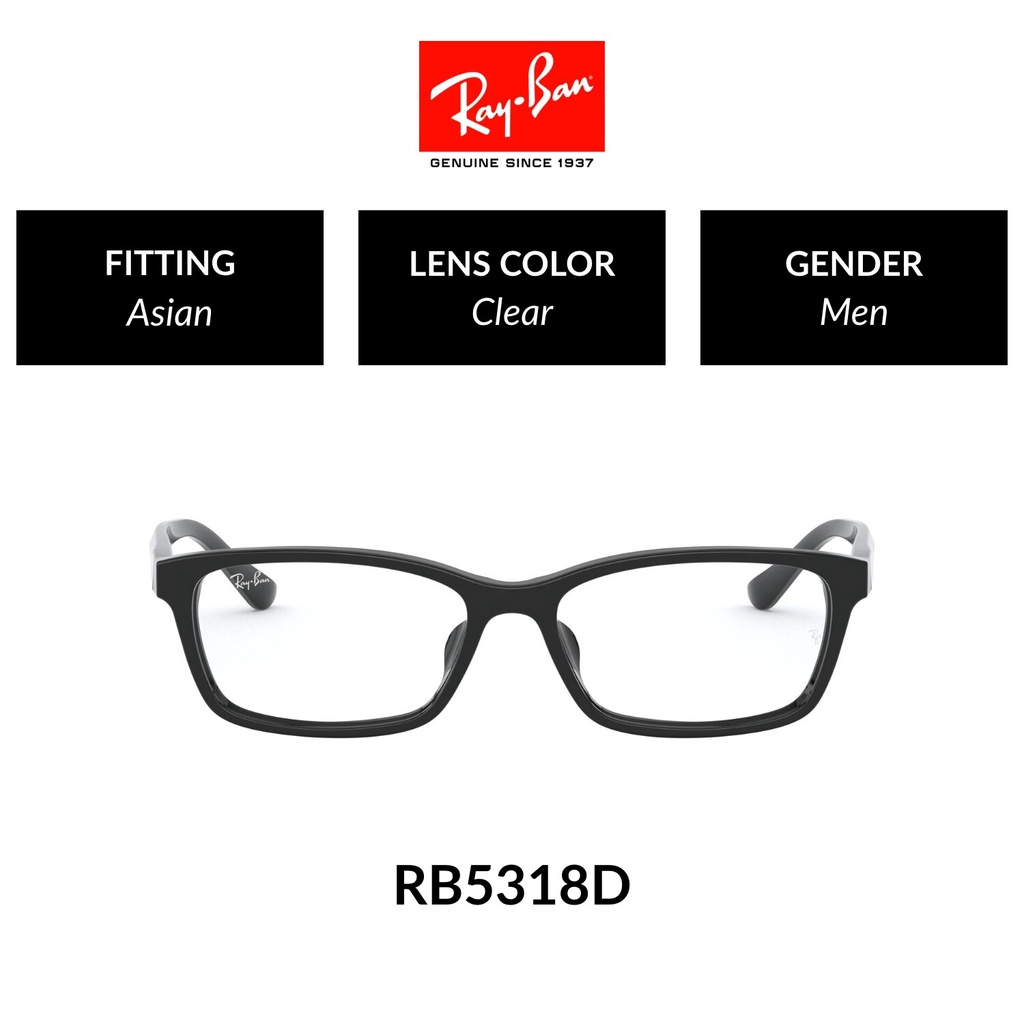 Ray-Ban - RX5318D 2000 size 55 แว่นสายตา | Shopee Thailand