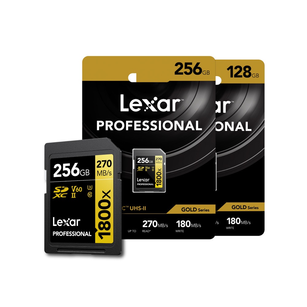 Lexar Professional 1800x SDXC UHS-II Speed Class 3 (U3), Class V60 เอ ...