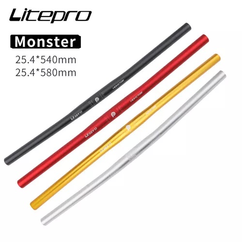 Litepro Monster จักรยานพับแนวนอน One - รูป Handlebar 25.4*540/580 มม. ...