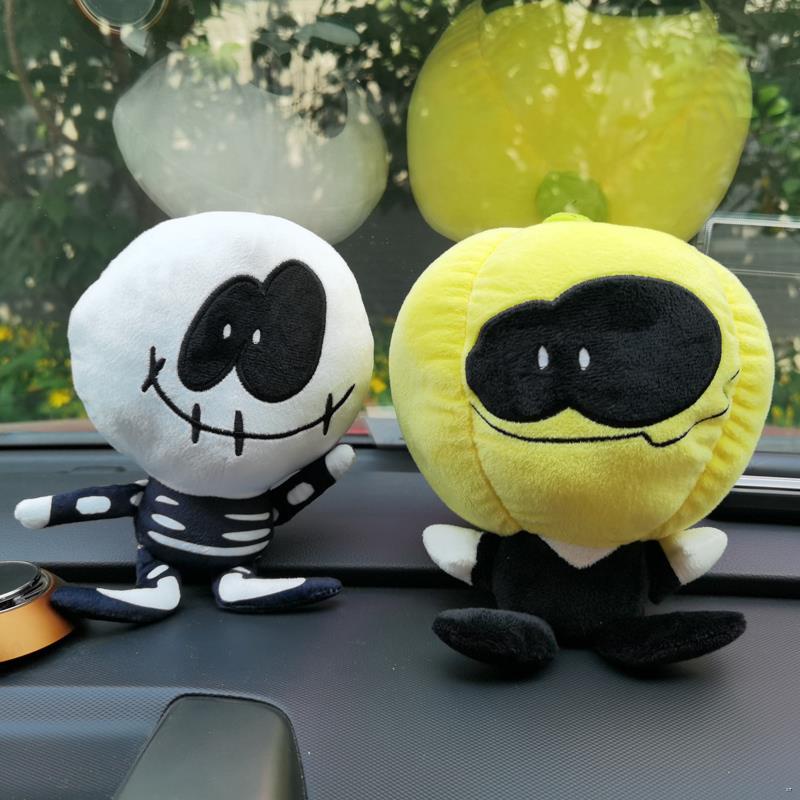 รูปของเล่น Friday Night Funkin Plush Toy Spooky Month Skid And Pump ...