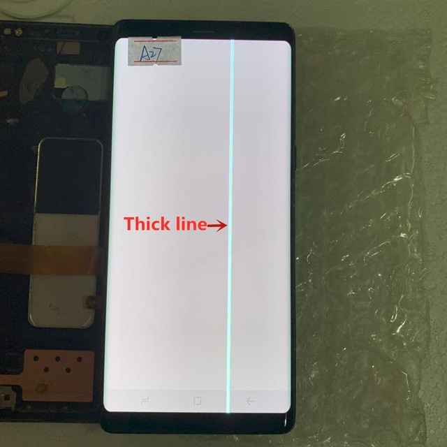 อะไหล่หน้าจอสัมผัส Lcd แบบเปลี่ยน สําหรับ Samsung Galaxy Note8 Note 8 ...