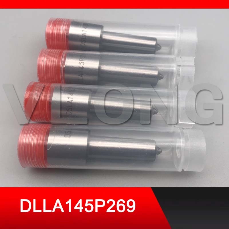 4ชิ้นดีเซลฉีดน้ำมันเชื้อเพลิงพ่นชิ้นส่วน DSLA145P269หัวฉีดหัวฉีด0 433 ...